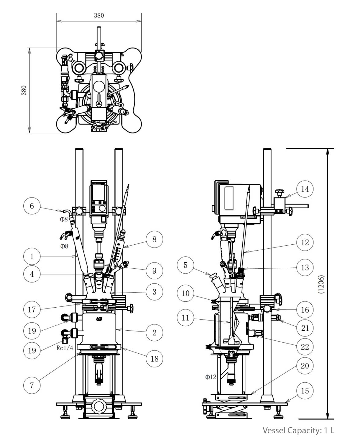 The AGI Glassplant Benchtop Filter Reactor